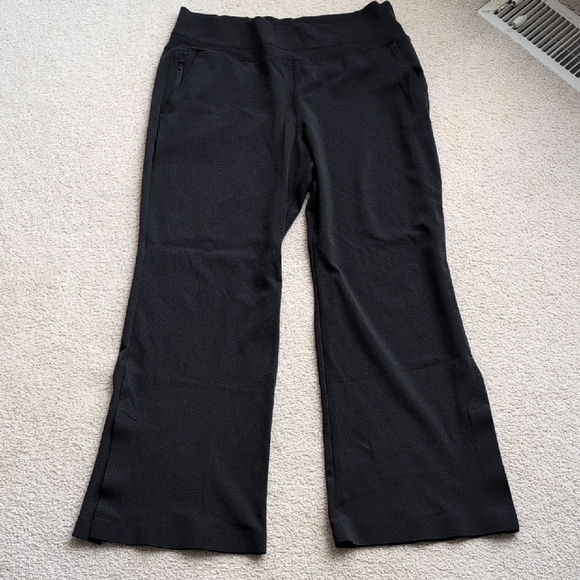 Athleta | Pants & Jumpsuits | Athleta Venice High Rise Flare Slit Pants ...